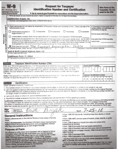 W-9 Construction Angels